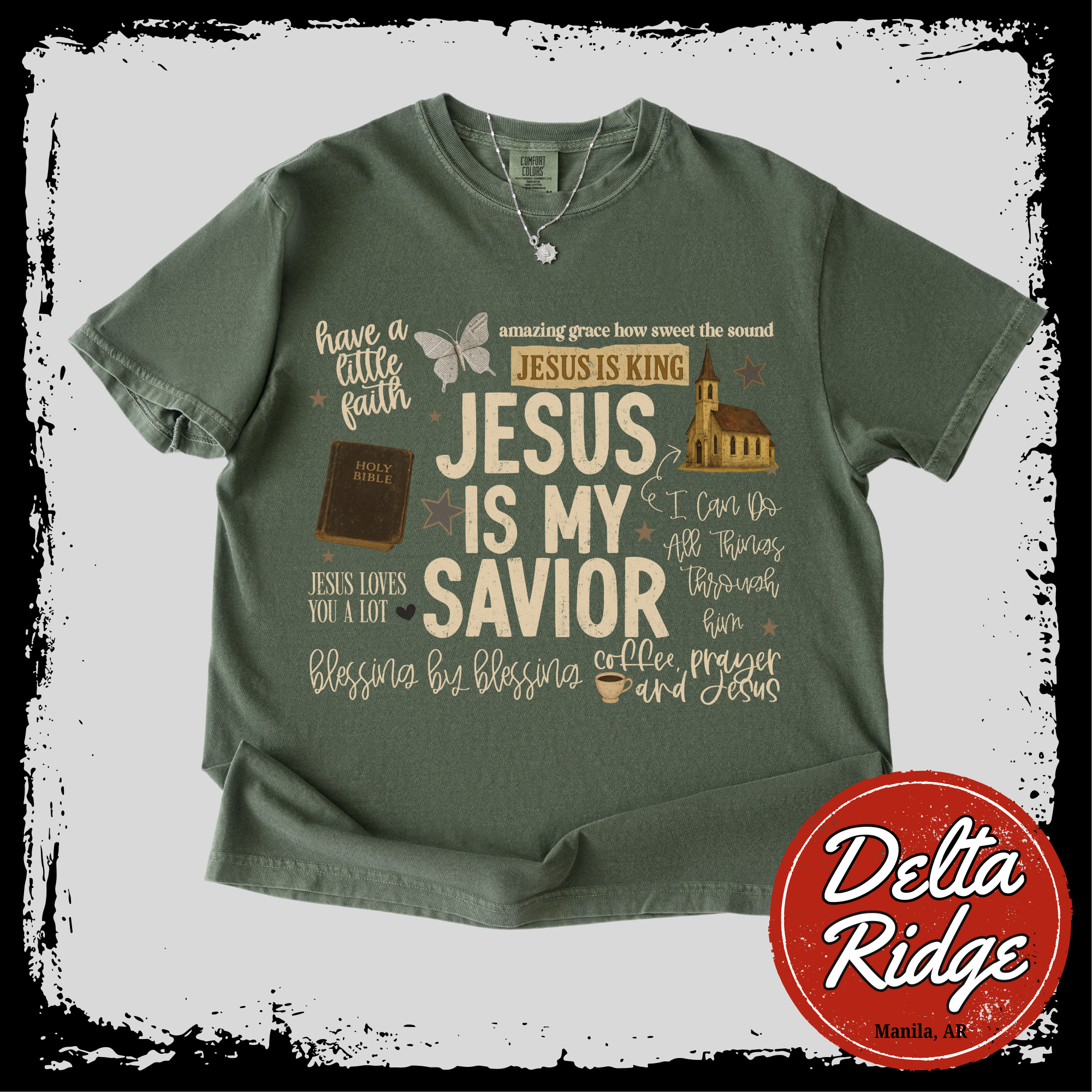 Jesus Is My Savior – Delta Ridge Designs