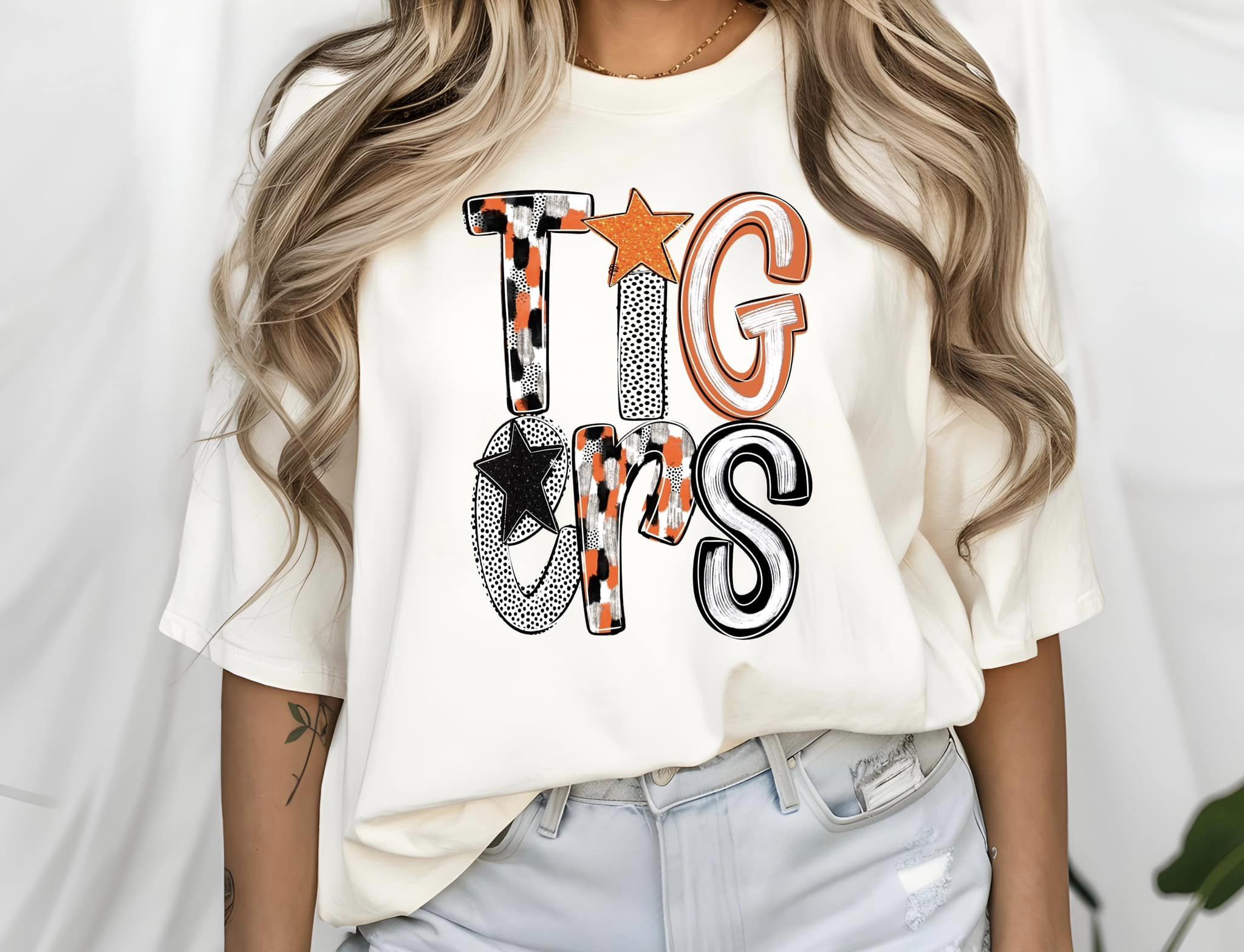 Tigers Stacked – Delta Ridge Designs